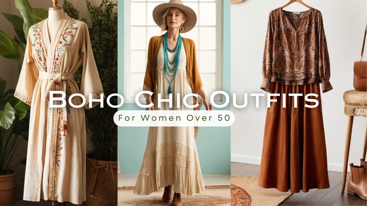 Effortless Boho Style for Women Over 50: Timeless Fashion Tips