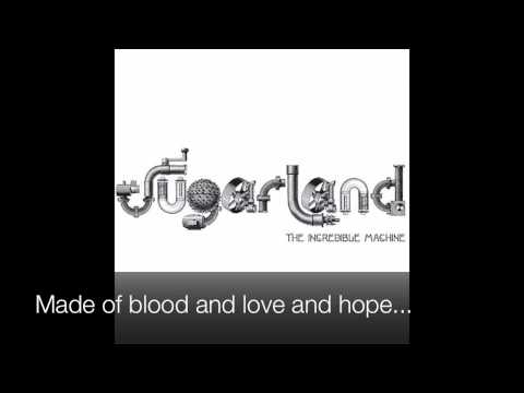 HIGH DEFINITION Incredible Machine with lyrics by Sugarland