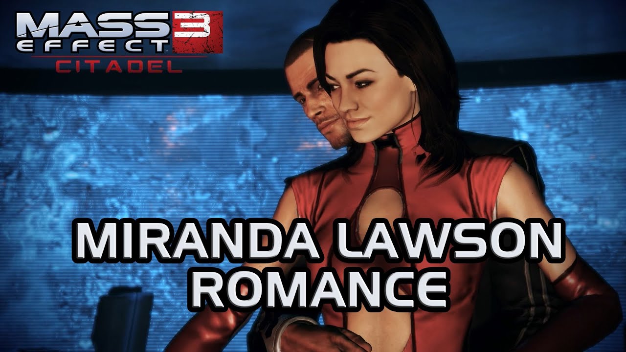 Mass Effect 3 Citadel DLC: Miranda Romance (All scenes)