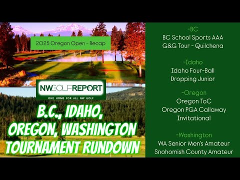 WA Senior Amateur Won with Hole-In-One | Oregon Open | Idaho Four-Ball | Course Record in B.C.