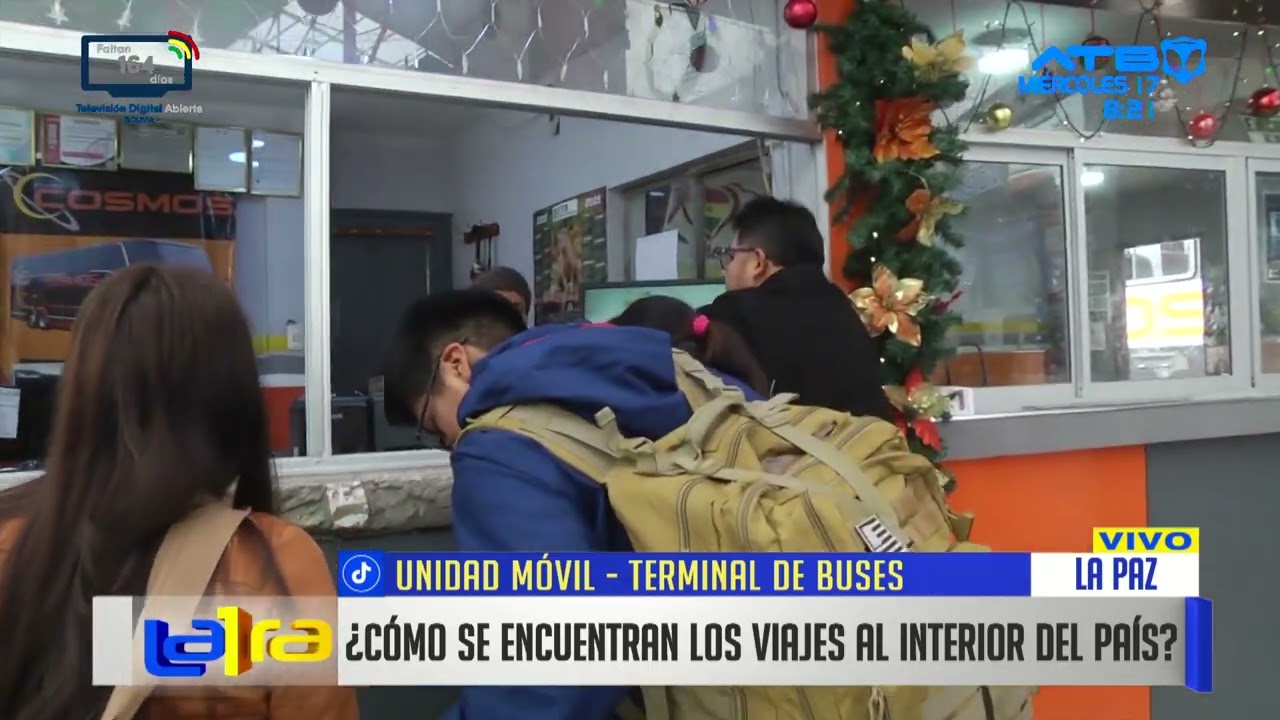 Salidas normales desde la Terminal de Buses de La Paz - ATB Digital