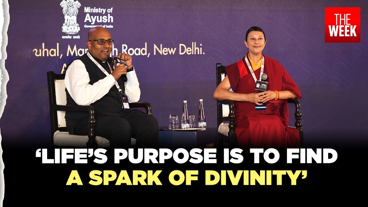 Lama Aria Drolma on her journey from being a fashion model to Buddhist nun | THE WEEK AYUSH Conclave