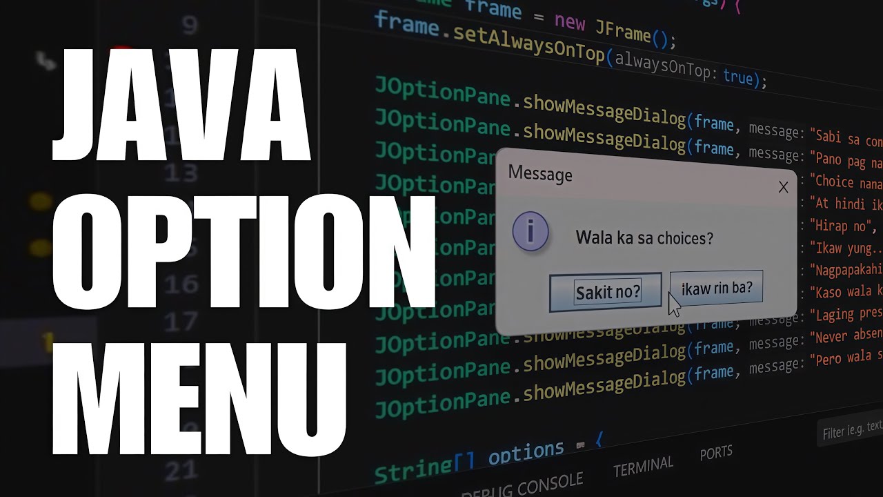 How to Make Message Dialog Boxes in Java Using JOptionPane (Step-by-Step Tutorial)
