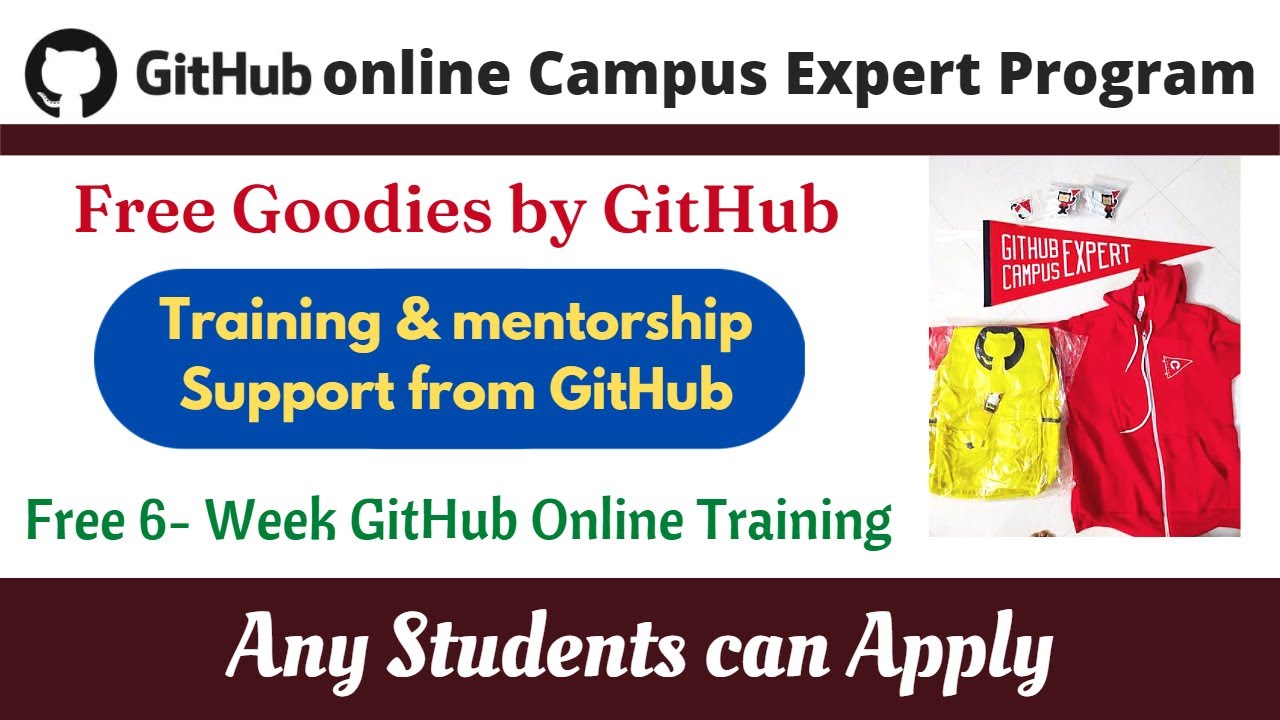 Github Free Program For Students | Github Campus Expert 2022 | Free Swags | Training and Support