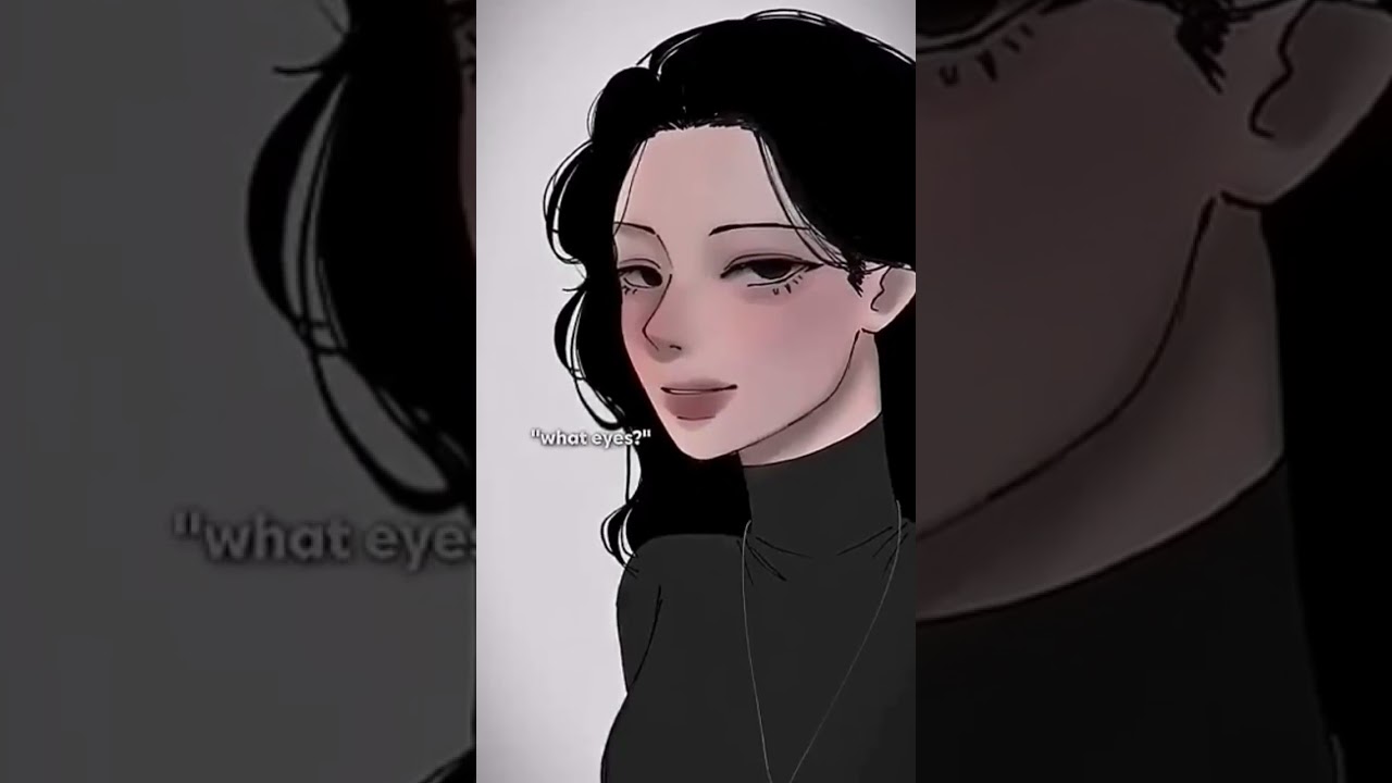 stop looking at me with those eyes 🤭#wlw #animation #art #fyp