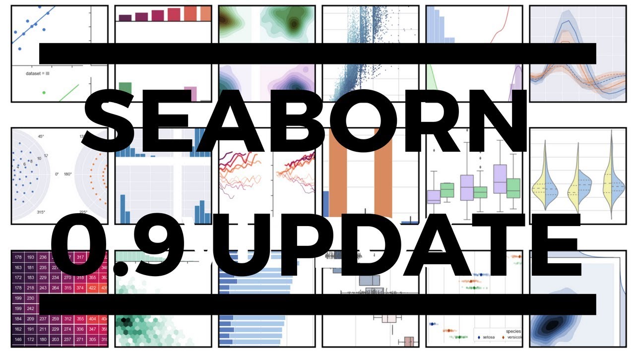 SEABORN 0.9.0 UPDATE