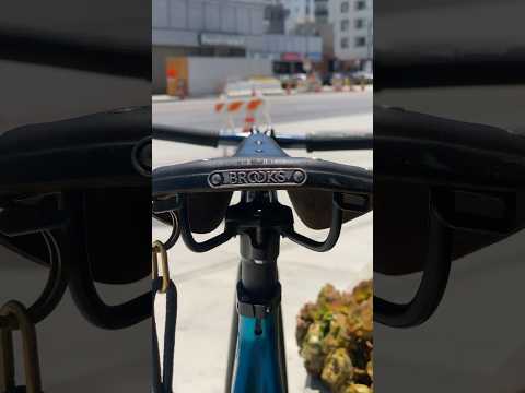 Brooks B17 Saddle after 7+years of Fixed Gear Riding #cycling #bikes #fixedgear #shorts