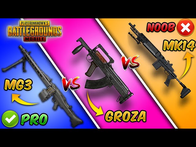5 best PUBG Mobile guns for close-range combat
