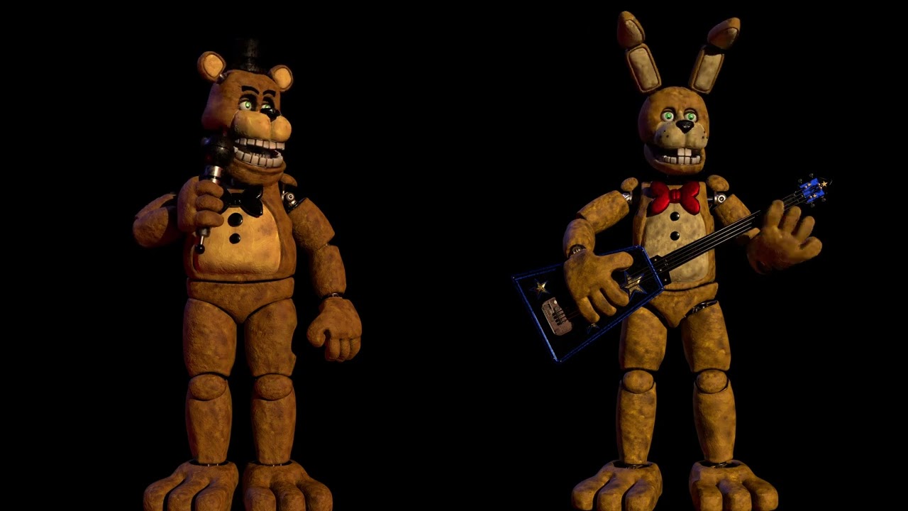 Fredbear And SpringBonnie fan animation