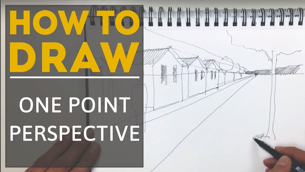 How to Draw a One Point Perspective