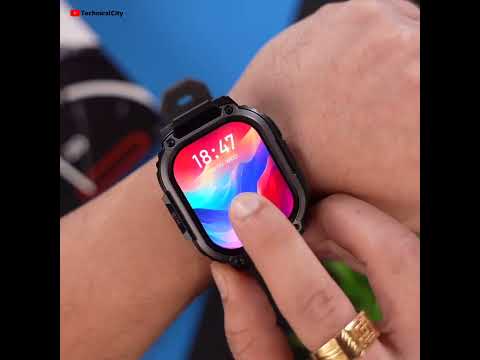 4G SIM + Camera ???? 4GB + 64GB Storage | Fire-Boltt CLICKK Smartwatch Unboxing & Review #shorts