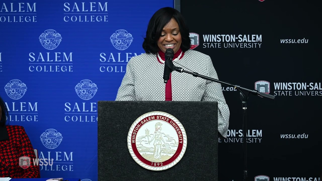 WSSU Signs MOU Agreement with Salem College