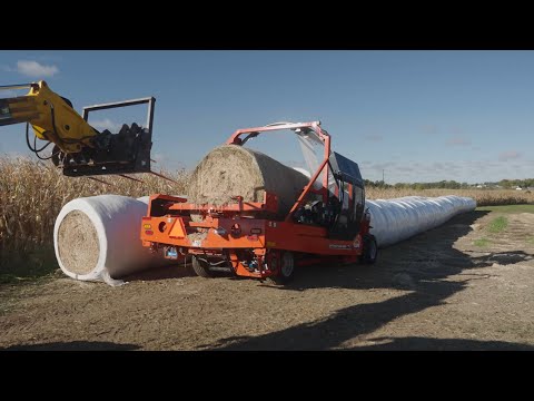 Tubeguide™ Laser Auto Guidance System for KUHN Inline Bale Wrappers