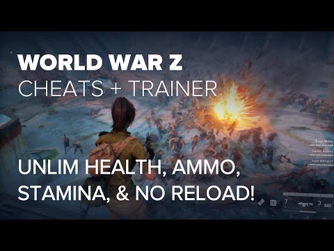 How to Use Trainer in World War Z | zombies world war pc trainer