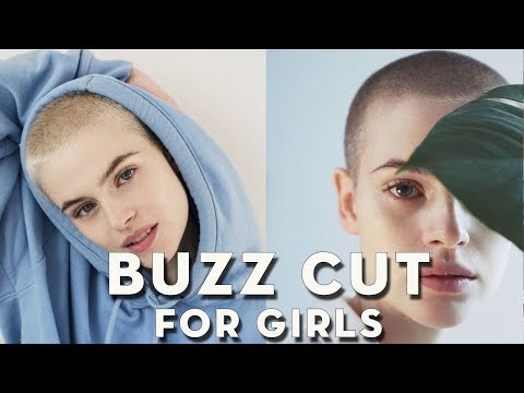 BUZZ CUT GIRL - Amazing Haircut for Hot Girls 2019 | Beautiful Channel