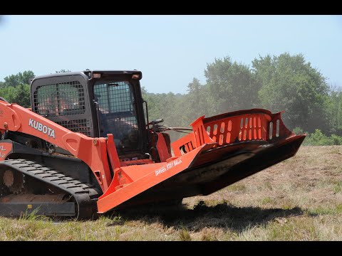 Kubota SVL95 and MTL Attachments 6ft Extreme Brush Cutter
