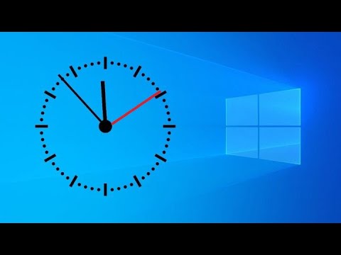 How to show seconds in the Windows 10 system tray clock
