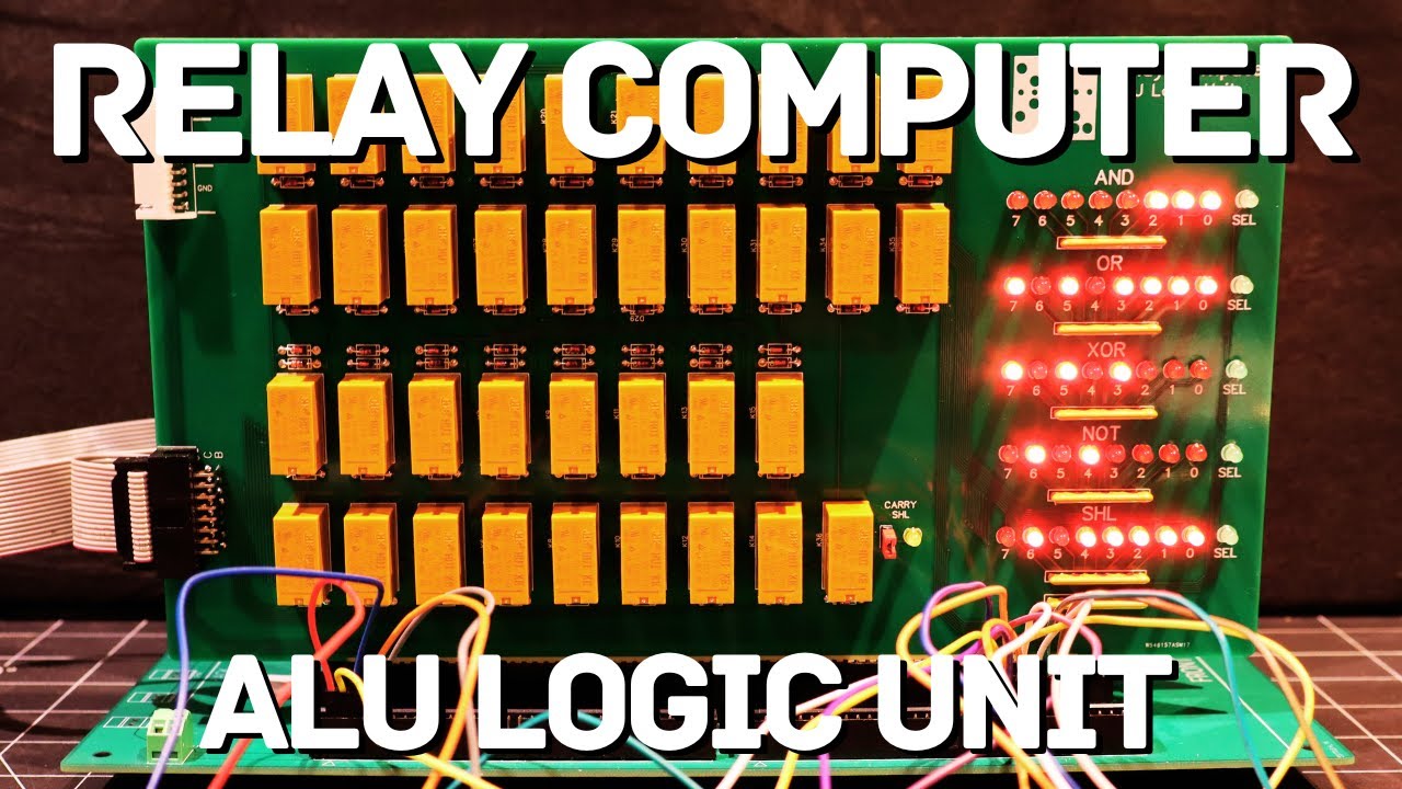 Relay Computer - ALU Logic Unit