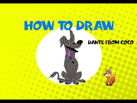 How to draw Dante from CoCo – STEP BY STEP ART GUIDE – ART LESSON ...