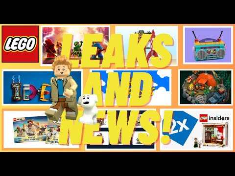 Latest Lego Leaks and News Including Ninjago, Ideas, GWP's and more!