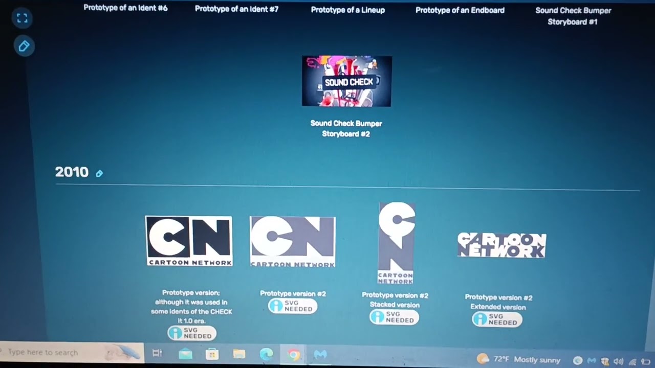 Unused CARTOON NETWORK Logo Prototypes (A Somewhat Late 30th Anniversary Special)