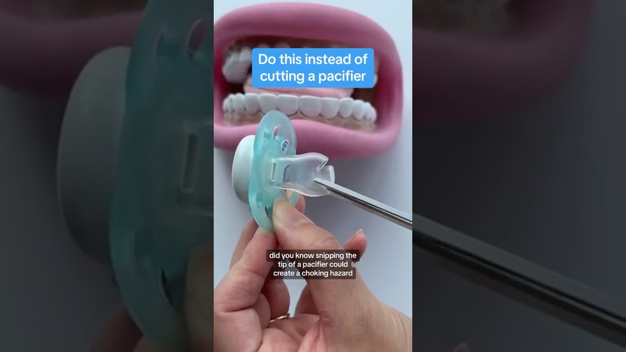 Dentists recommend you start weaning your baby off their pacifier around 18 months.