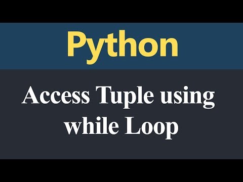 Learn Access Tuple using while Loop in Python Hindi - Mind Luster