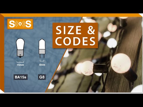 Miniature Light Bulb - Size & Codes | Spec. Sense