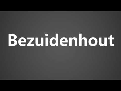 How To Pronounce Bezuidenhout