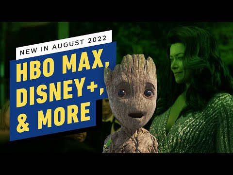 New to HBO Max, Disney+, Peacock, & More - August 2022