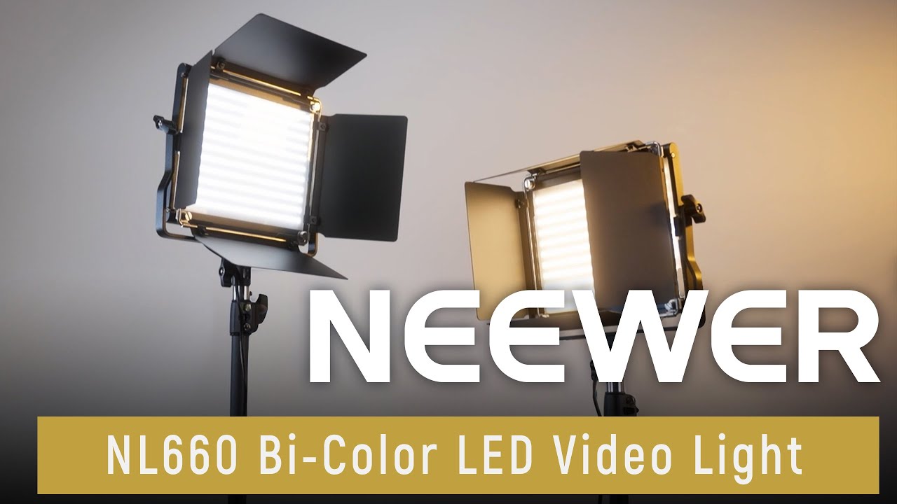 Introducing the NEEWER NL660 Bi-Color LED Video Light