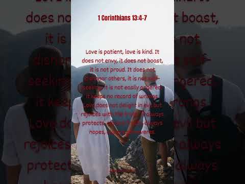 Bible Verse | Love is Patient, Love is Kind | 1 Corinthians 13:4-7! Christian Living, Relationships