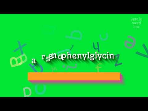 How to say "arsenophenylglycin"! (High Quality Voices)