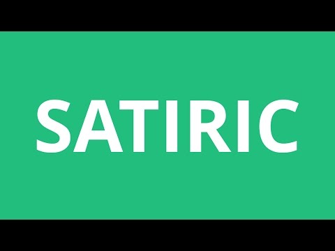 How To Pronounce Satiric - Pronunciation Academy