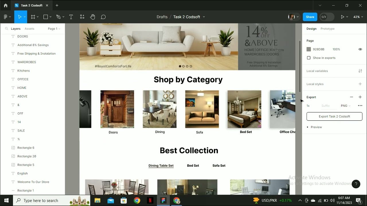UIUX Design Task 1 CODSOFT Internship