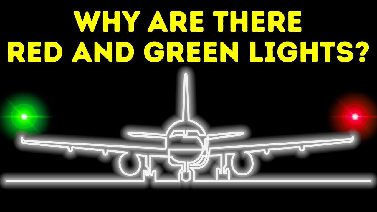 Why Lights at Plane Wings Are Different