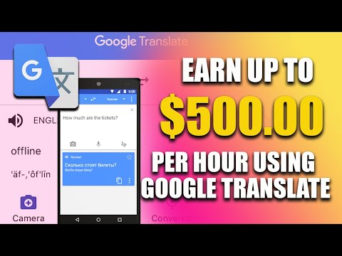 Earn $1000 Per Day Using Google Translate (Legit Ways To Make Money Online) Get Paid Translating