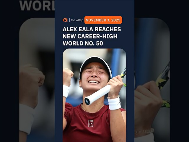 Alex Eala cracks world top 50 for new career-high ranking