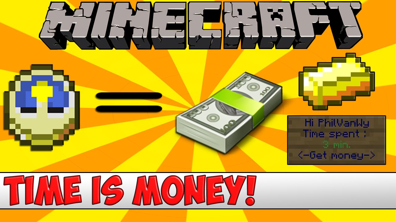 Minecraft Bukkit Plugin - Time is Money - Tutorial