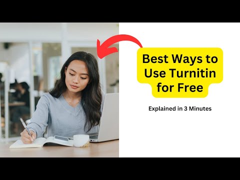 Best Ways to Use Turnitin for Free: Unlocking the Secrets | Turnitin Tips & Tricks
