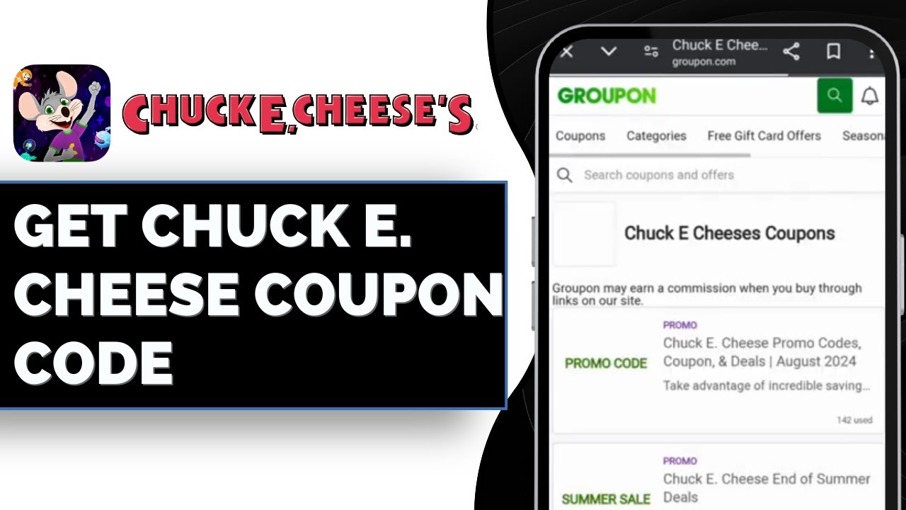 How to Get Chuck E. Cheese Coupons (2024)