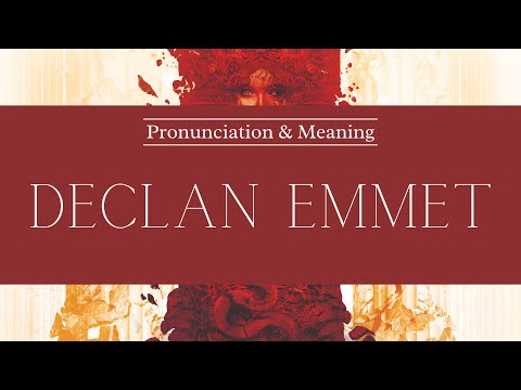 How to Pronounce: Declan Emmet | Crescent City | Pronunciation & Meaning