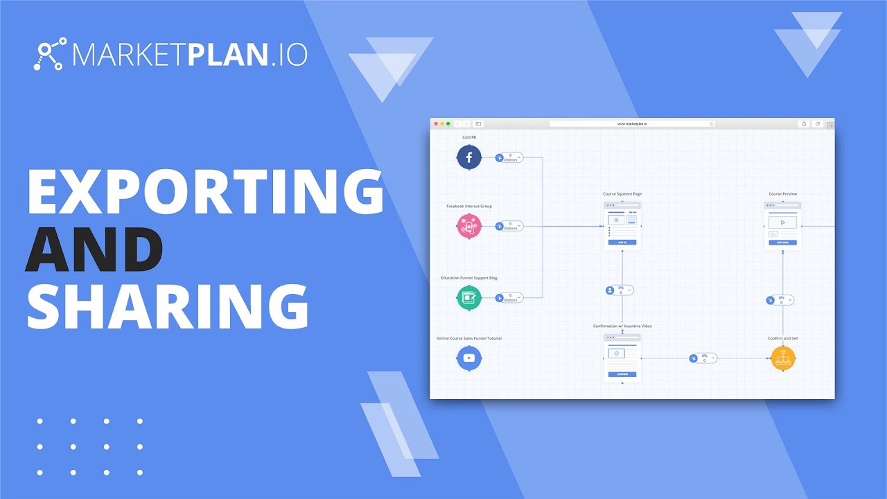 Exporting and Sharing