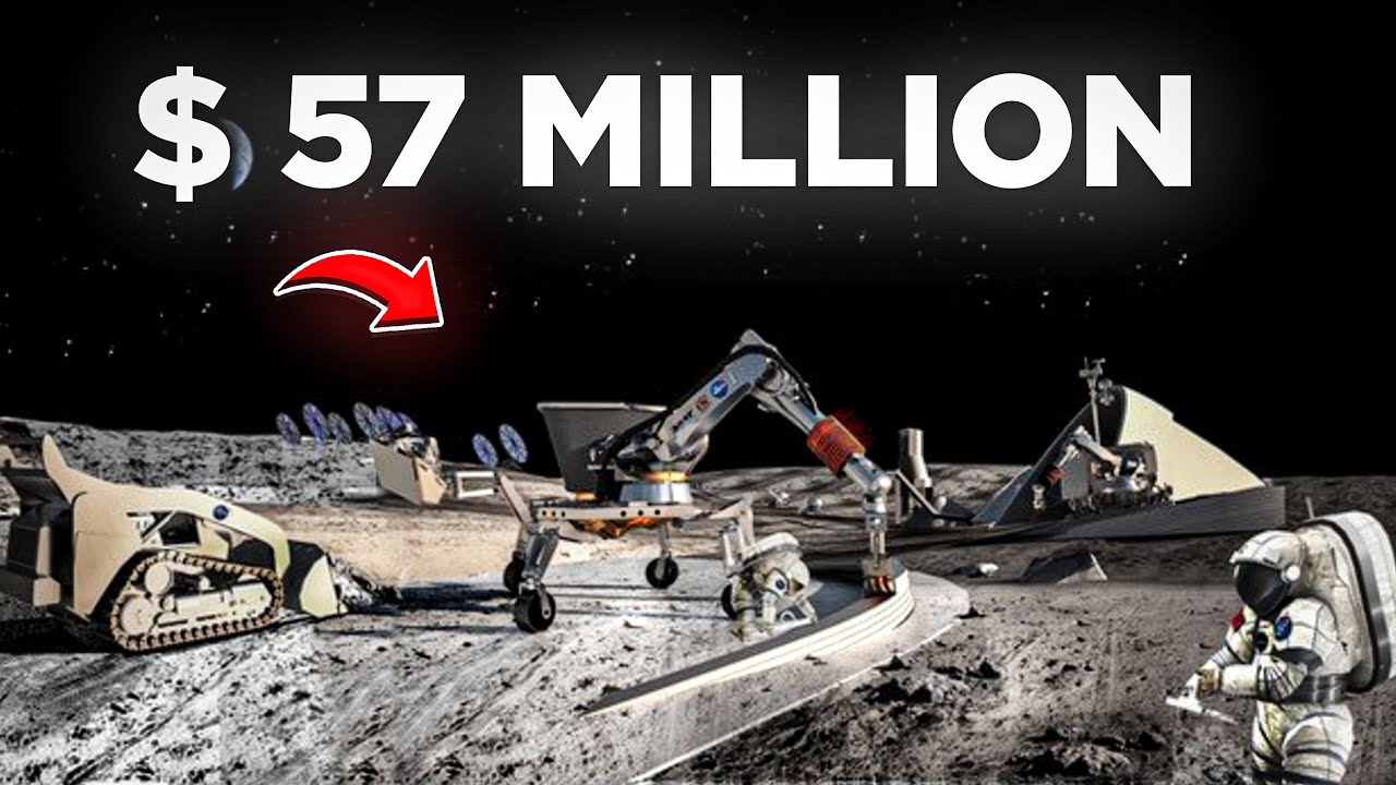Moon Construction Company Awarded $57 Million Contract by NASA!