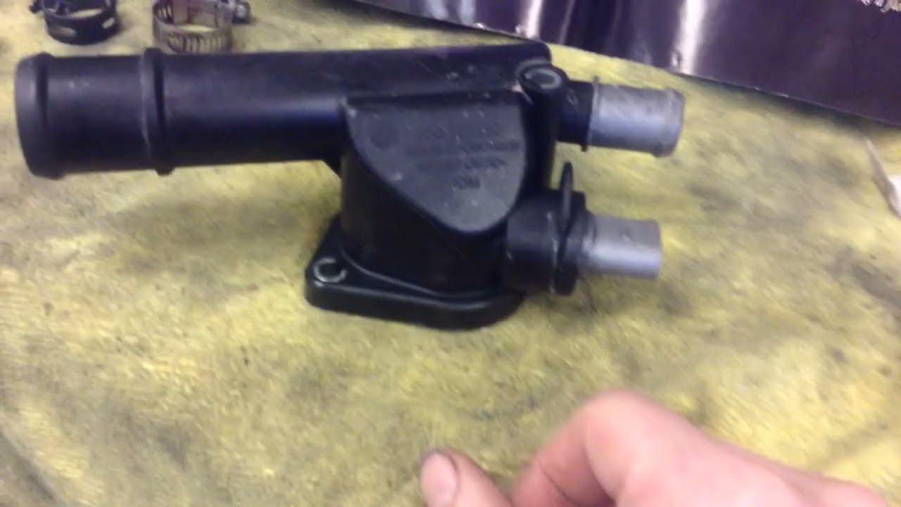 2006-2011 VW 1.9tdi Plastic Coolant Flange Repair Part 1