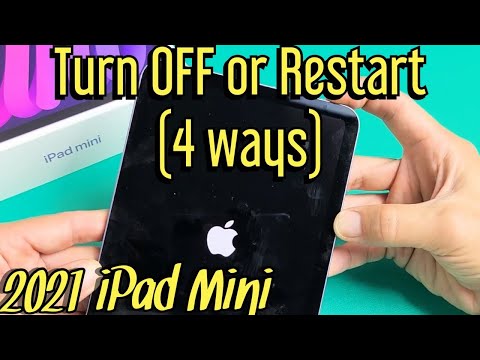 2021 iPad Mini: How to Power Down or Restart (4 ways)