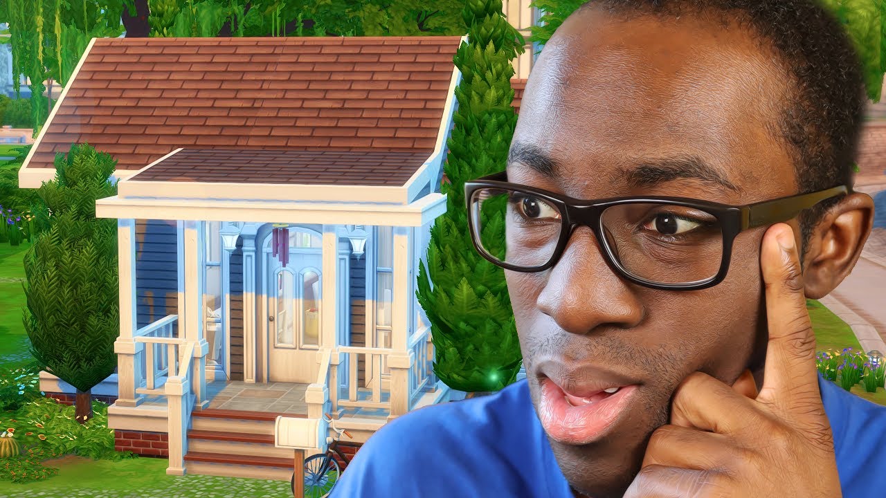 Spring Sims x TSR: Tiny Home Build w/ CC | The Sims 4