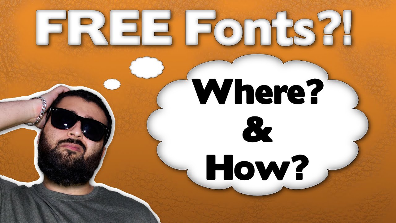 Find great fonts and how to install them for FREE