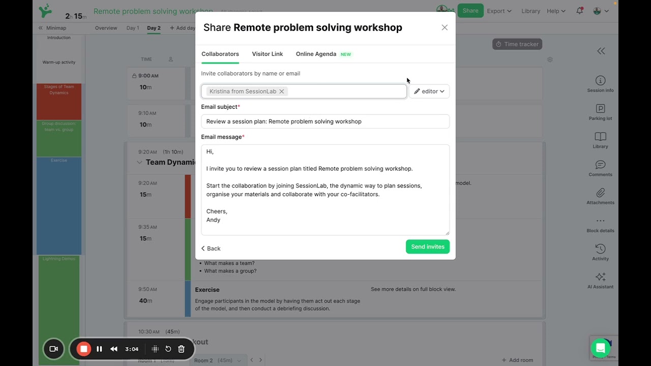 SessionLab Pro features - Plan like a Pro