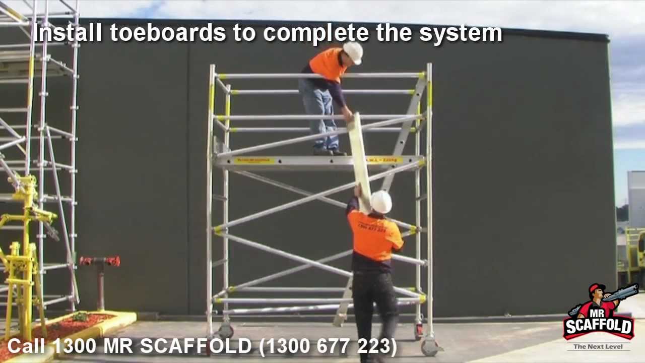 How To:  EasyScaf Mobile Towers